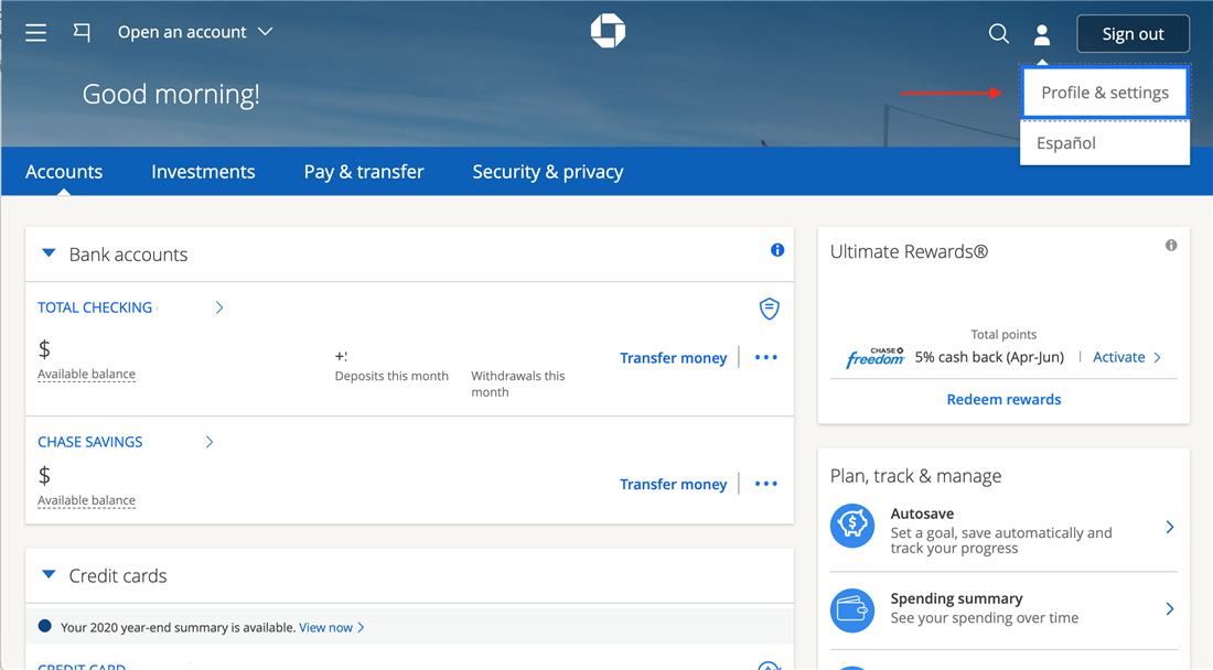 How to Change Your Chase Username - App and Desktop