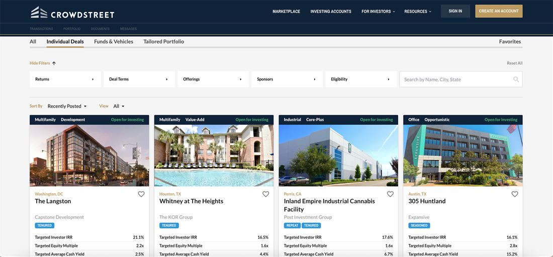 CrowdStreet Review 2023: Sponsor Fees, Returns, Alternatives