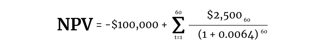 Net Present Value Calculator with Example + Steps