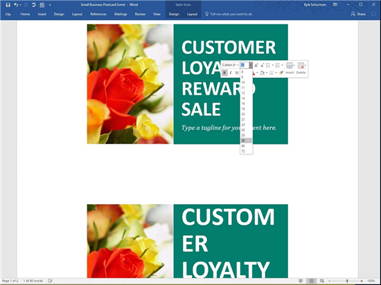 How To Make Postcards In Word