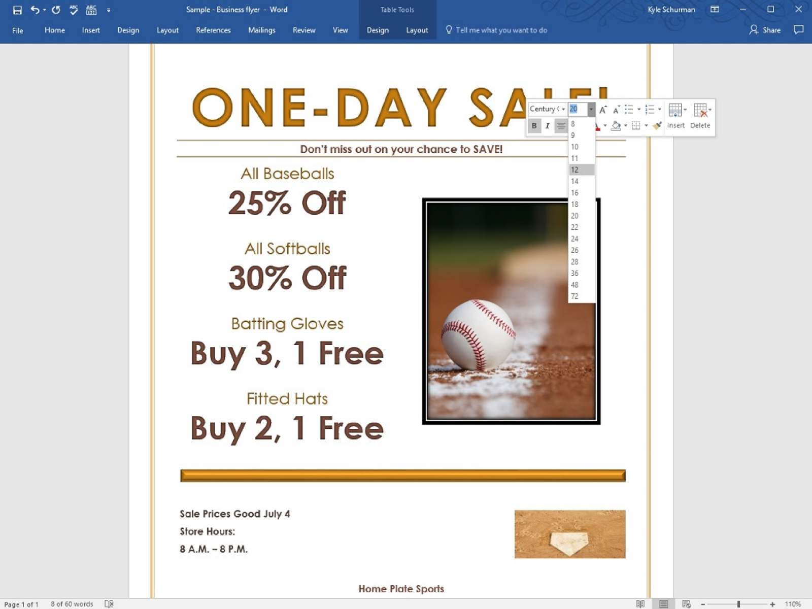How To Make A Business Flyer In Word
